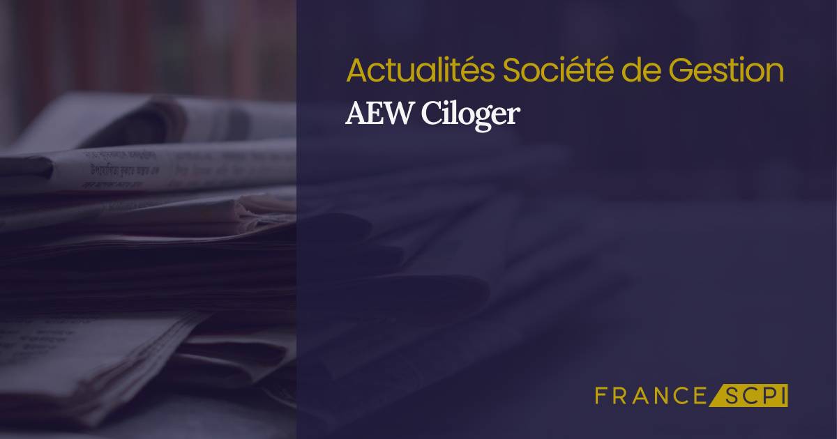 Toutes les actualités de la société AEW Ciloger