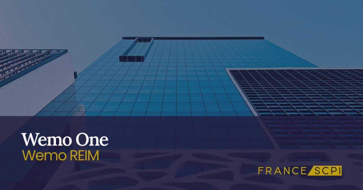 SCPI Wemo One | TD 2025 de 10% ? | Investir en ligne