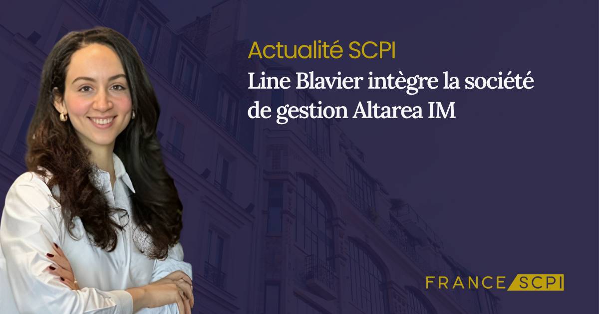 Line Blavier intègre la société de gestion Altarea IM